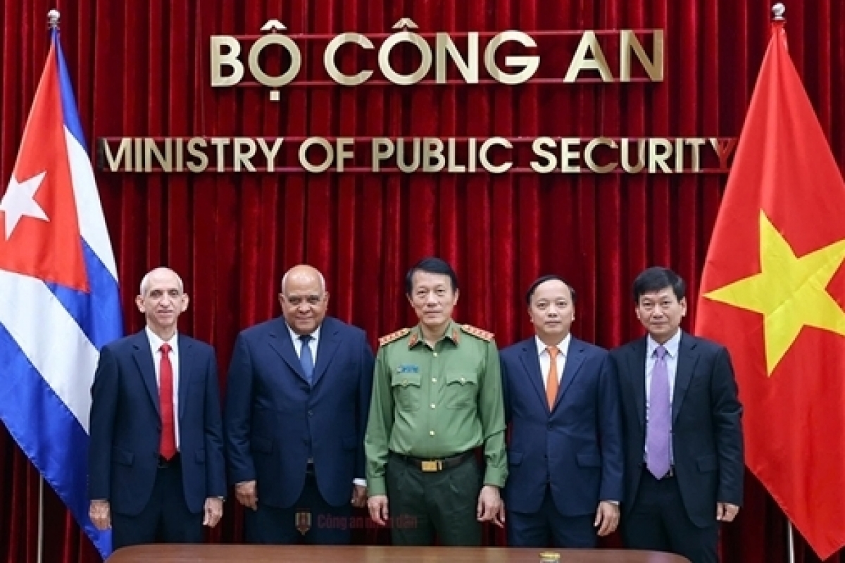 Không ngừng củng cố mối quan hệ bền chặt giữa Bộ Công an Việt Nam và Bộ ...